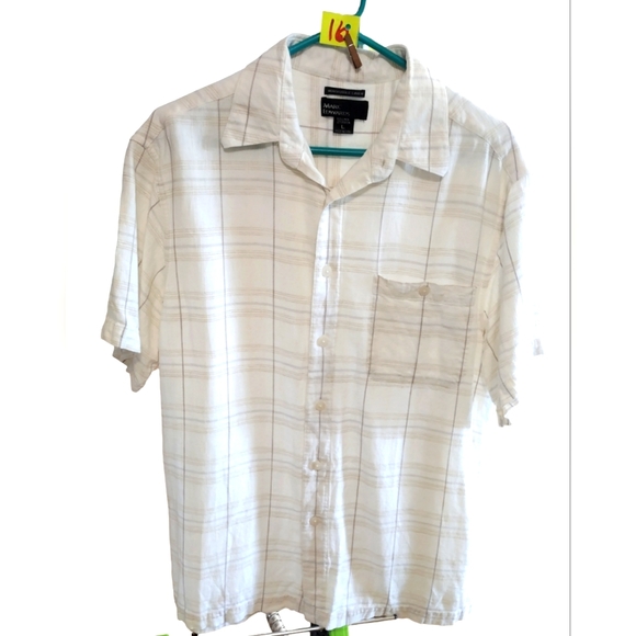 Marc Edwards | Shirts | Marc Edwards Short Sleeve Button Up Shirt ...